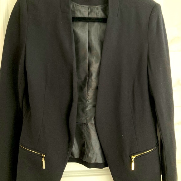 Philosophy | Jackets & Coats | Philosophy Black Ponte Blazer | Poshmark